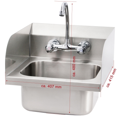 Inox umivalnik - TEHNONET mesarska, gostinska oprema, tehtnice, dvigala ...